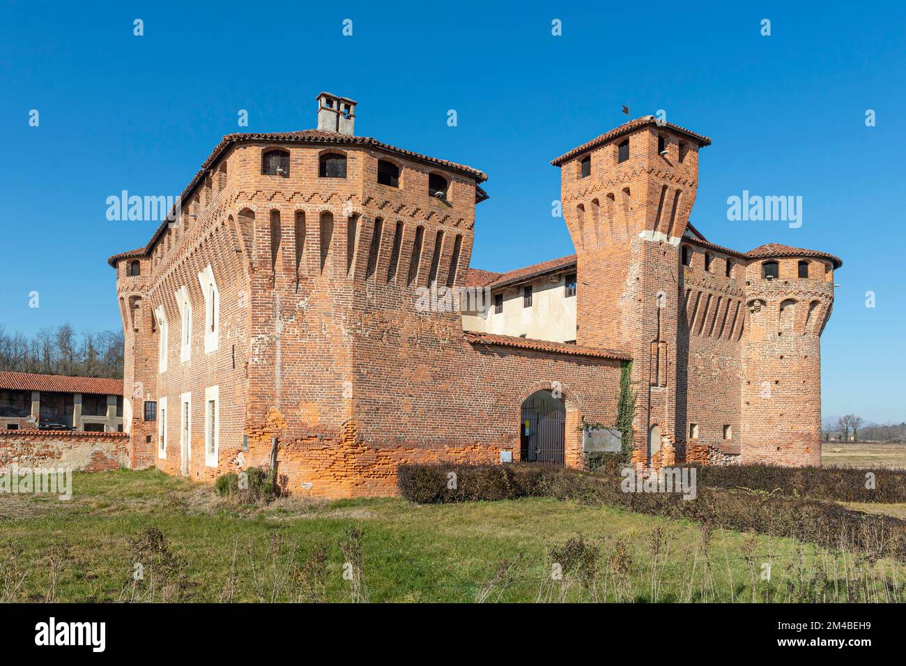 castle of proh, briona, italy Stock Photo - Alamy