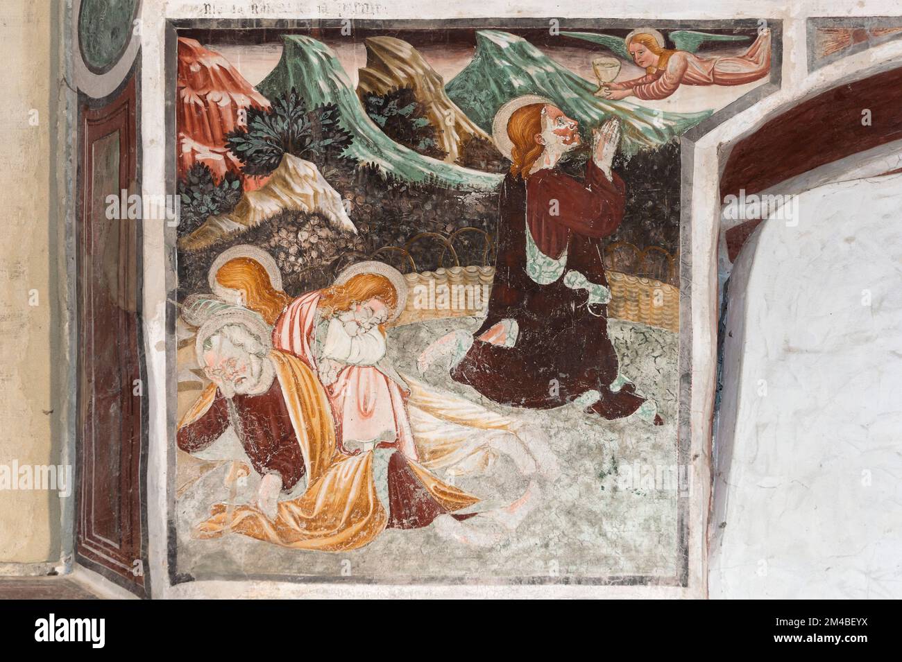 oratorio dei disciplini, clusone, italy Stock Photo - Alamy