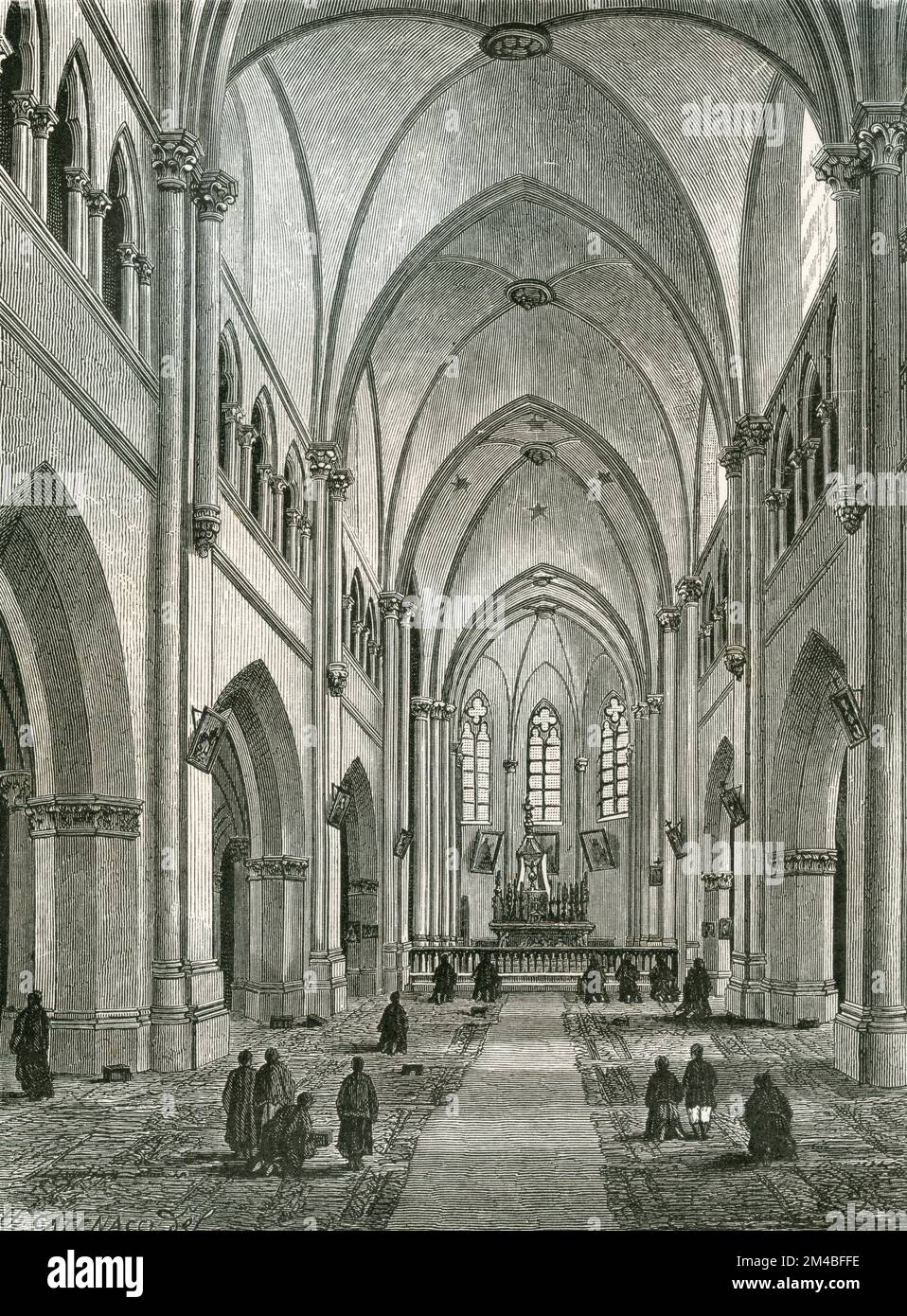 Inside the Pei-tang aka church of the Saviour or Xishiku cathedral in ...