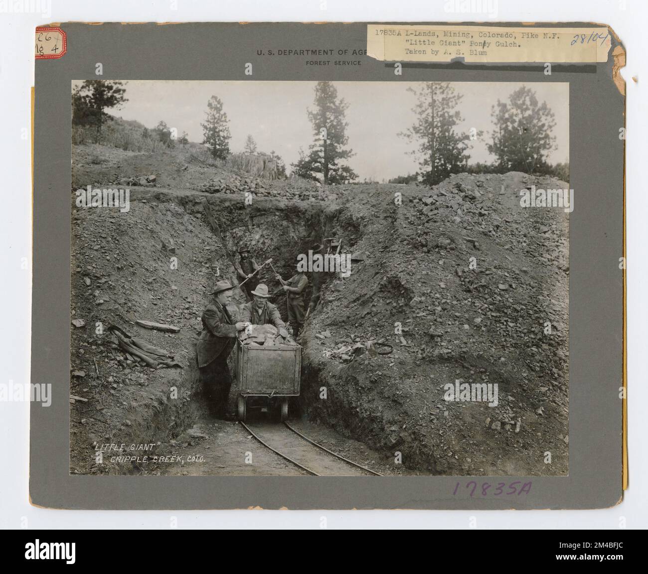 Mining - Colorado. Photographs Relating to National Forests, Resource ...