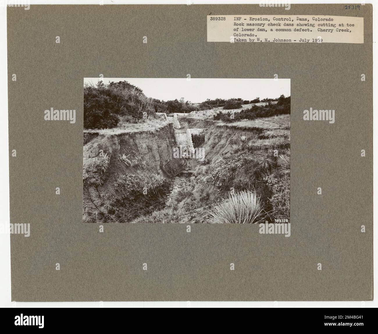 Erosion Control: Gully Plug - Colorado. Photographs Relating to ...