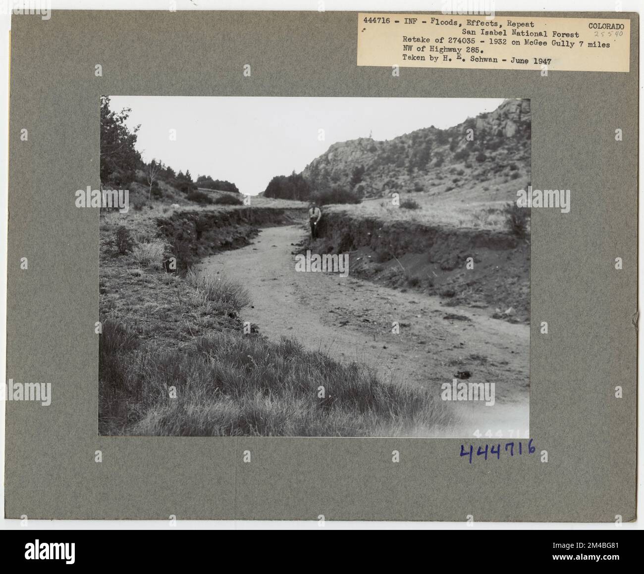 Erosion Effects: Repeat Series - Colorado. Photographs Relating to ...