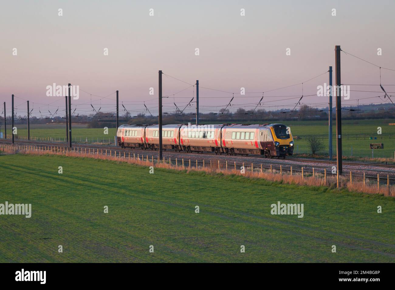 Arriva Crosscountry Trains class 220 diesel voyager train on the ...