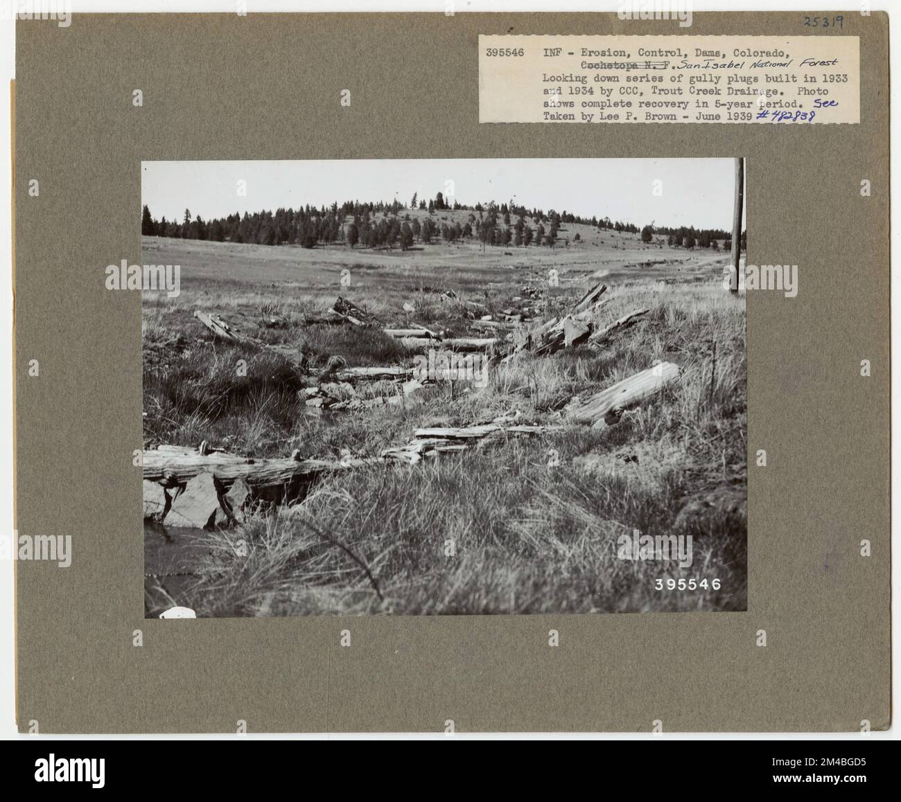 Erosion Effects: Repeat Series - Colorado. Photographs Relating to ...