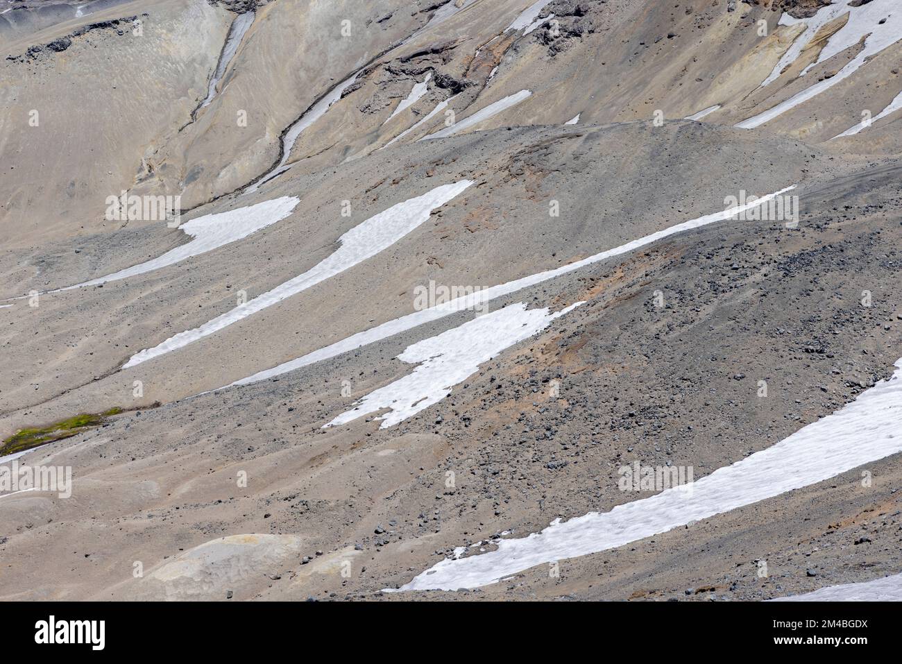 View of the breathtaking landscape at Paso Vergara in Argentina while ...