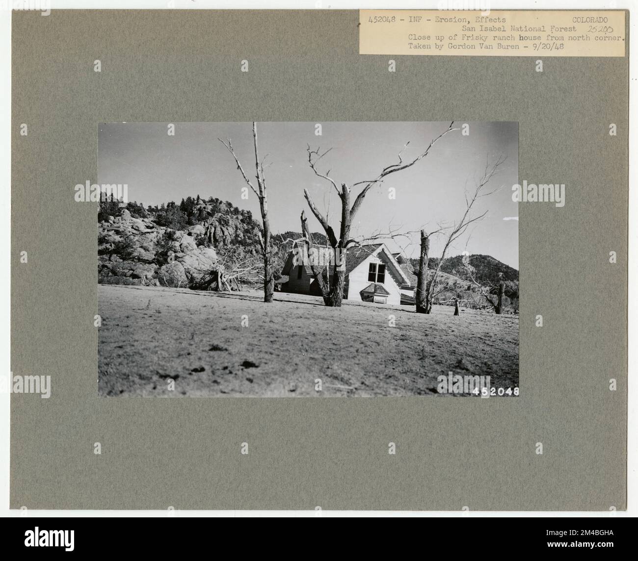 Erosion Effects - Colorado. Photographs Relating to National Forests ...