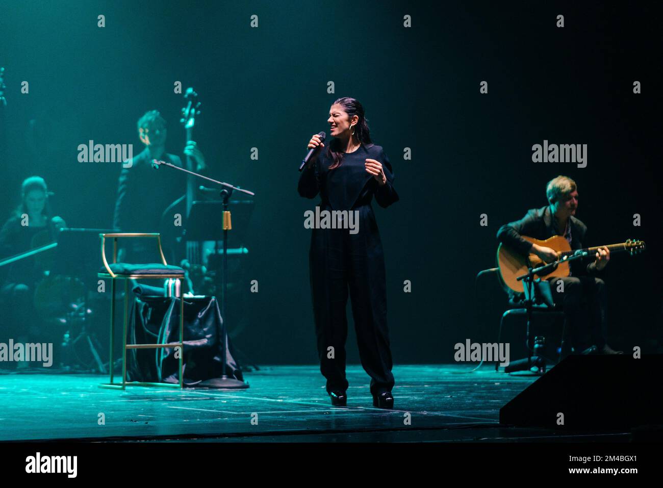 Teatro Arcimboldi, Milano, Italy, December 09, 2022, Elisa on stage ...