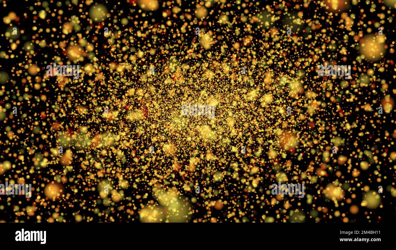 Abstract background with beautiful gold cicles Stock Photo - Alamy