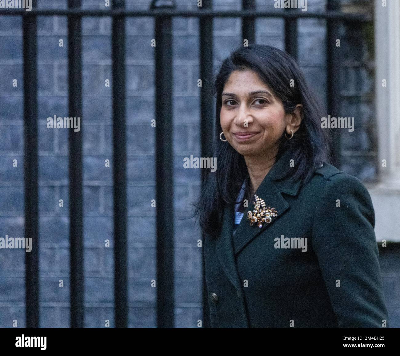 London, UK. 20th Dec, 2022. Suella Braverman, Home Secretary, at a ...