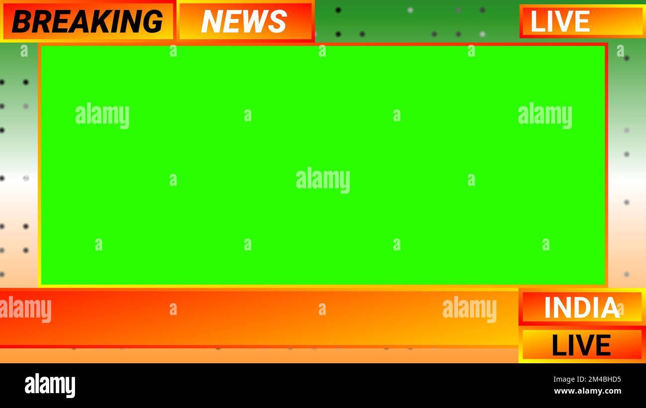 India live news background illustration image on blur dot background ...