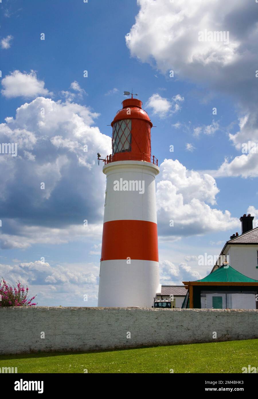 souter lighthouse on the coast of tyne and wear Stock Photo - Alamy