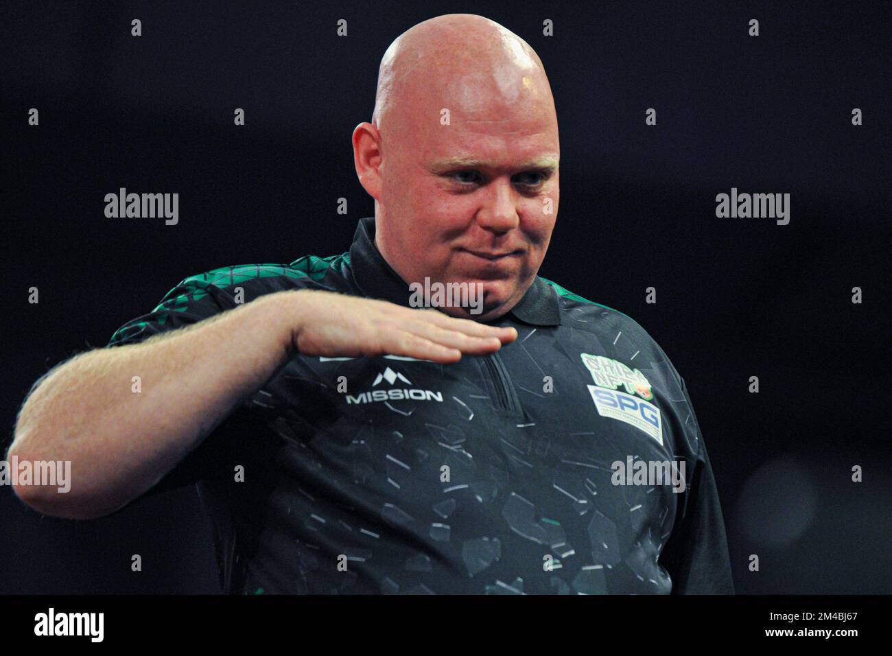LONDON, UNITED KINGDOM - DECEMBER 17: Martin Lukeman of England reacts ...