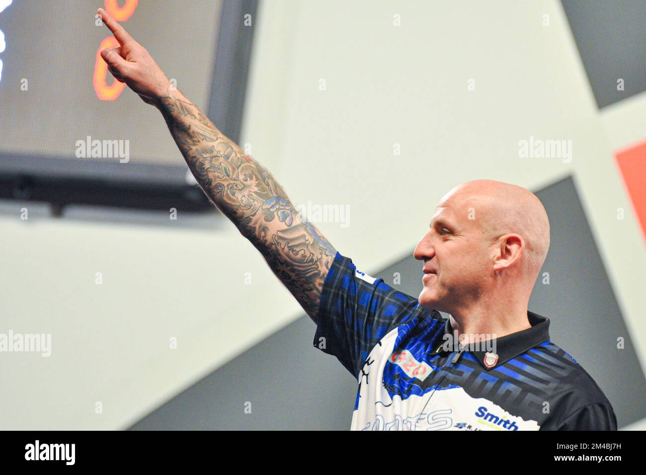 LONDON, UNITED KINGDOM - DECEMBER 17: Alan Soutar of Scotland reacts ...
