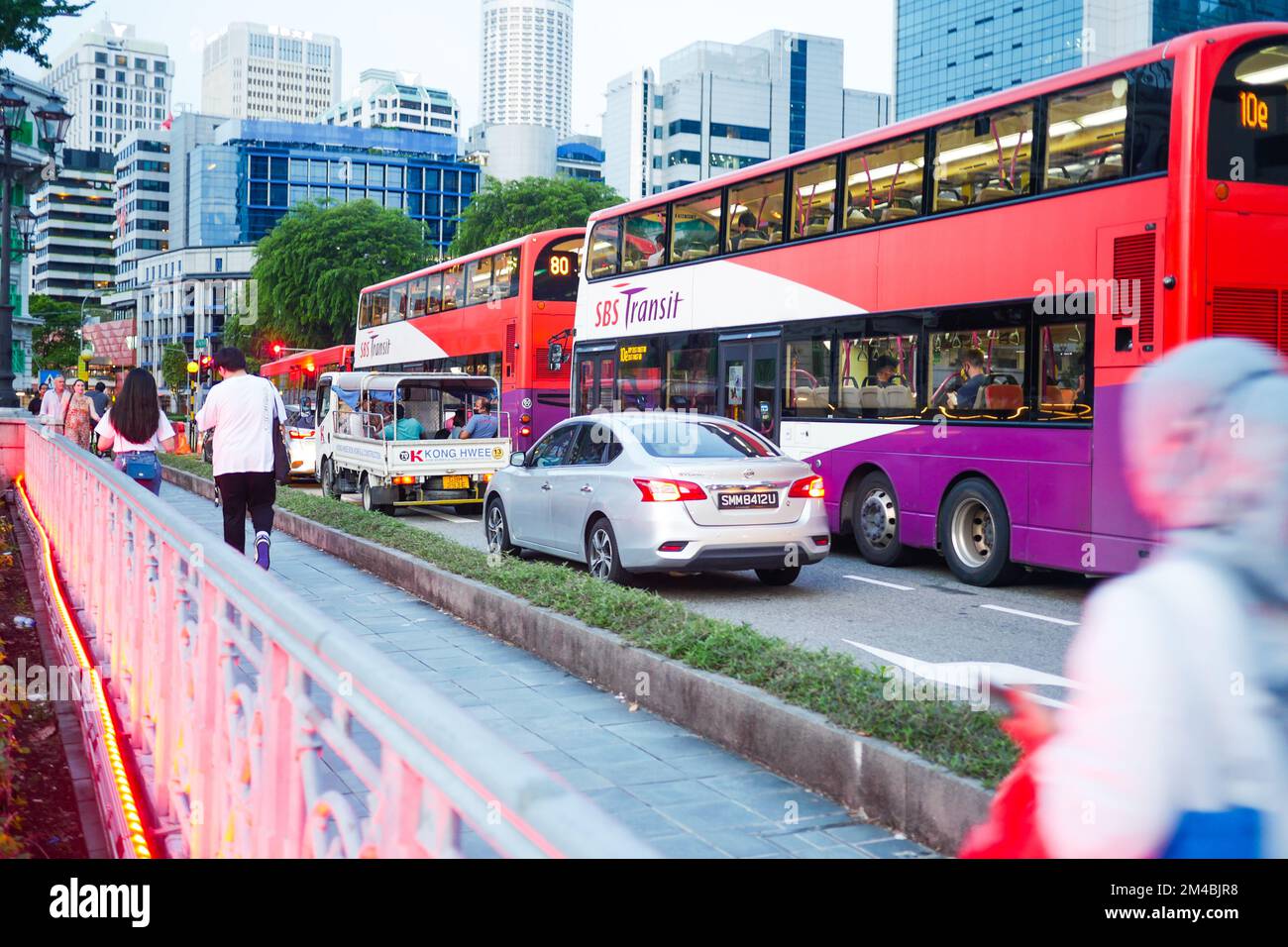 Singapore, 1 june 2022. singapore public transportation bus Stock Photo - Alamy