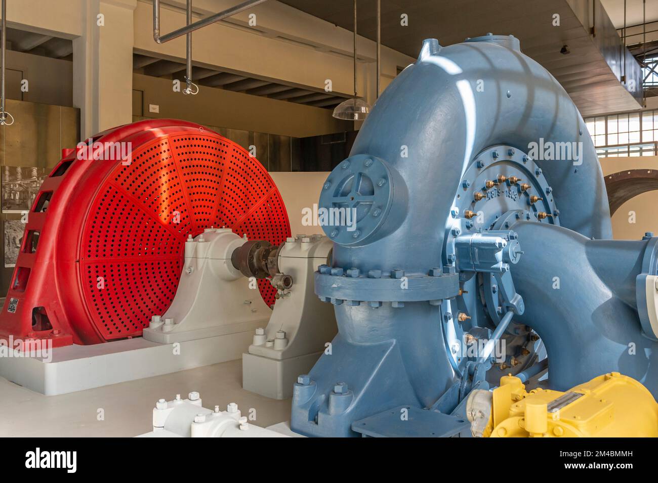 museum of hydroelecrtic energy musil, cedegolo, italy Stock Photo - Alamy