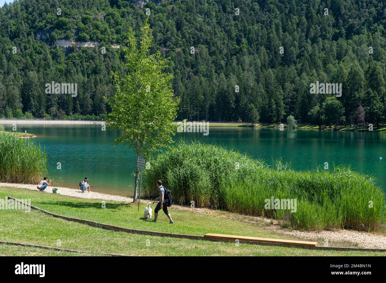 Coredo lake hi-res stock photography and images - Alamy
