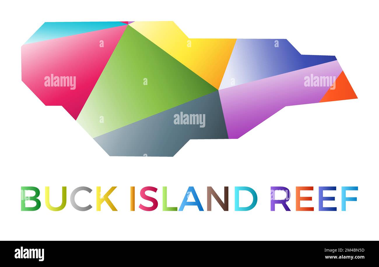 Buck island reef map hi-res stock photography and images - Alamy