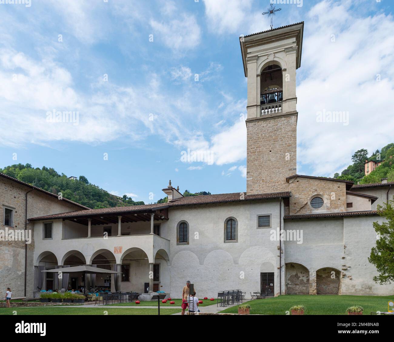 Bergamo monastery hi-res stock photography and images - Alamy