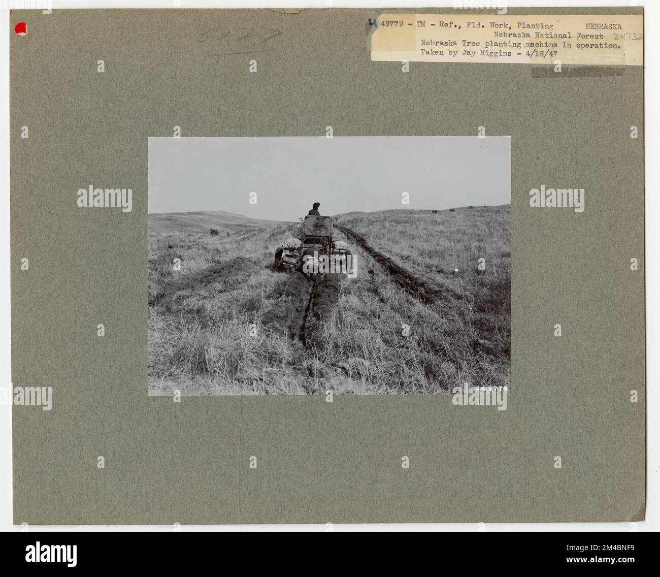 Reforestation: Planting - Nebraska. Photographs Relating to National ...