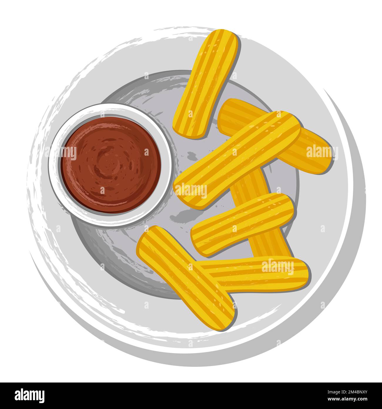 Arepa and chocolate Stock Vector Images - Alamy