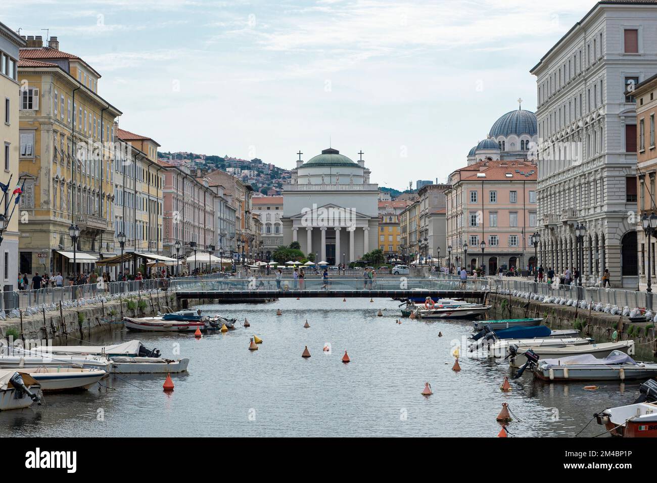 canal grande, trieste, italy Stock Photo - Alamy