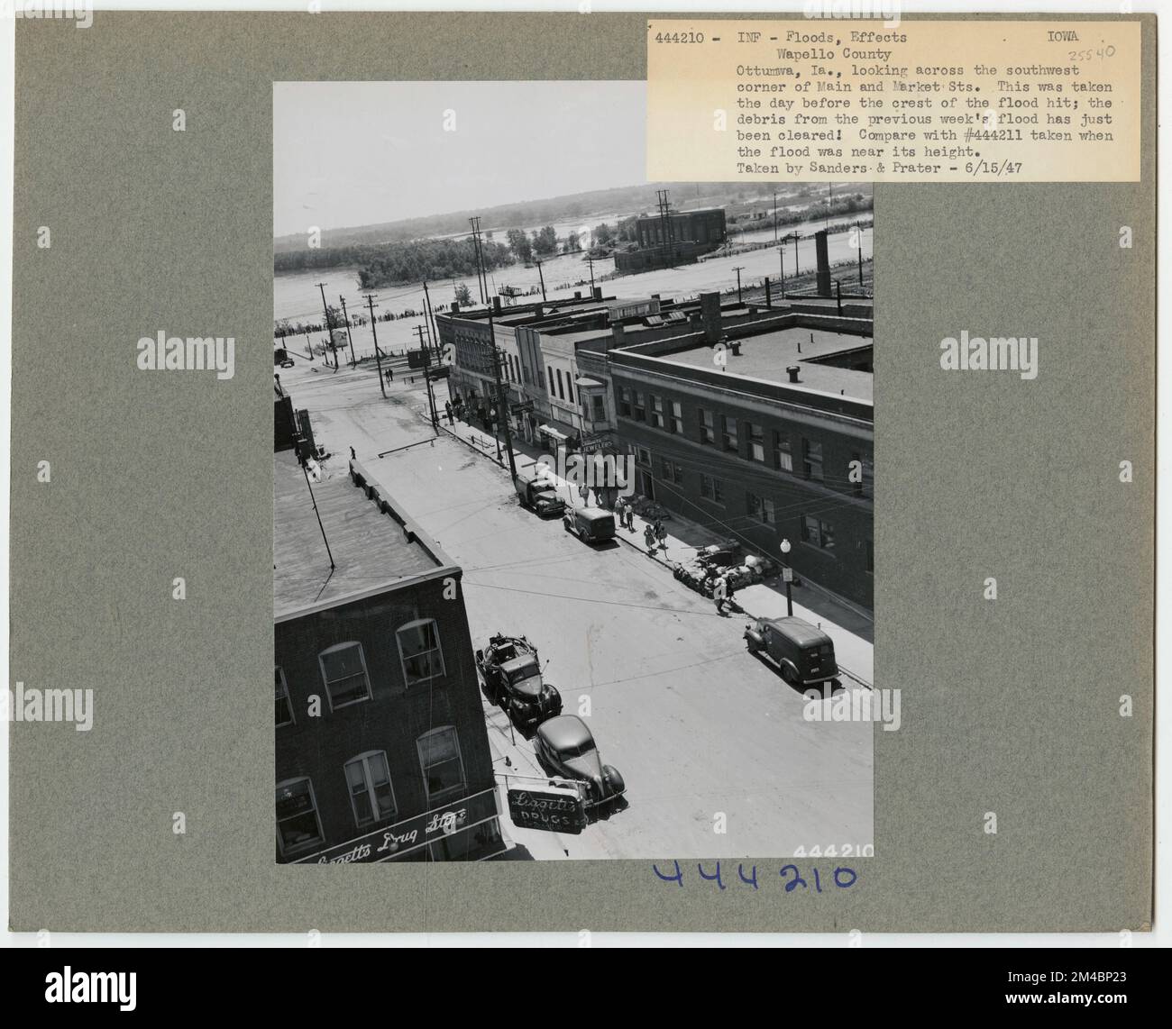 Flood Effects - Iowa. Photographs Relating to National Forests ...