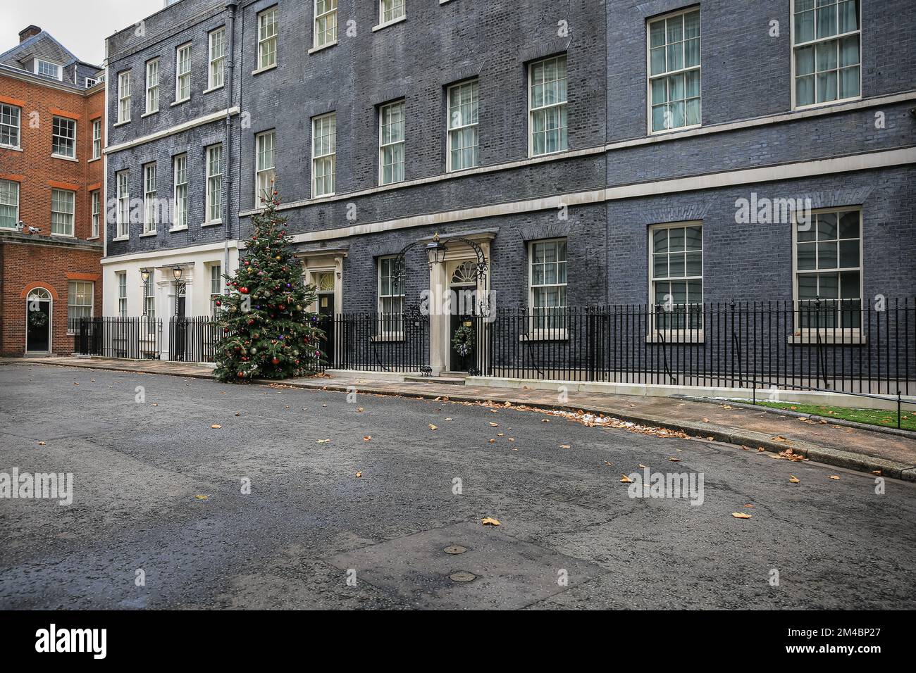 Downing Street, official residence of the British Prime Minister ...