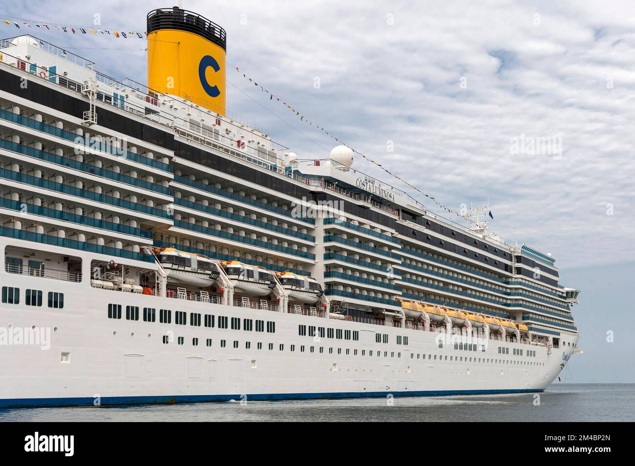 costa luminosa motor ship, trieste, italy Stock Photo - Alamy