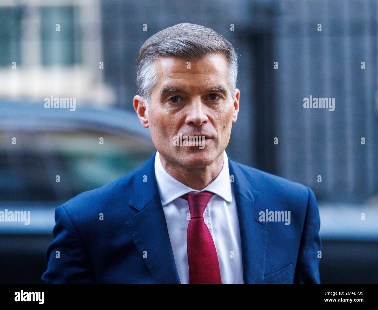 London, UK. 20th Dec, 2022. Mark Harper, Transport Secretary, in ...
