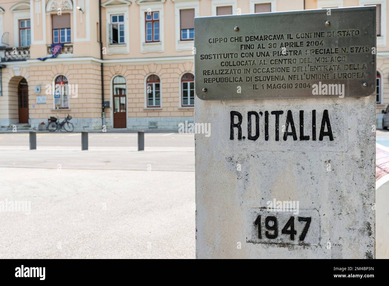 italy slovenia border, gorizia, italy Stock Photo - Alamy