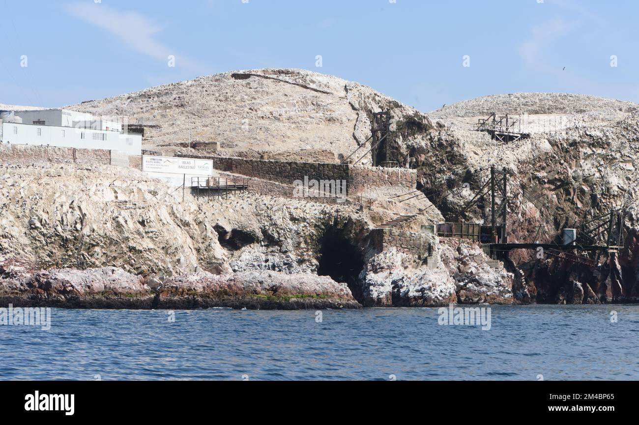 Thousands of sea birds can be seen on the Islas Ballestas, which are ...