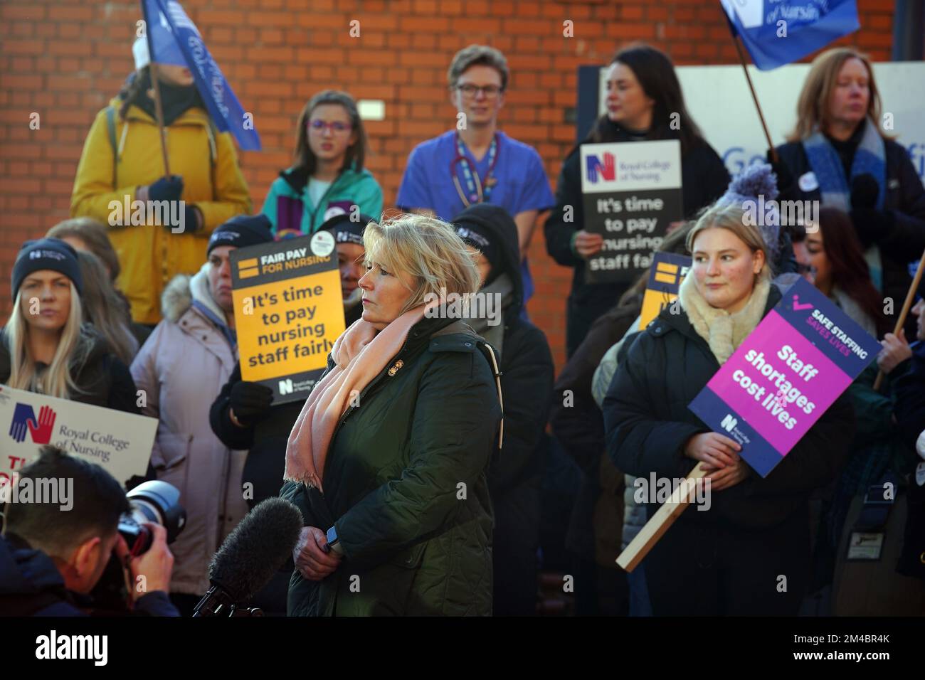 Royal College of Nursing (RCN) General Secretary Pat Cullen joins ...