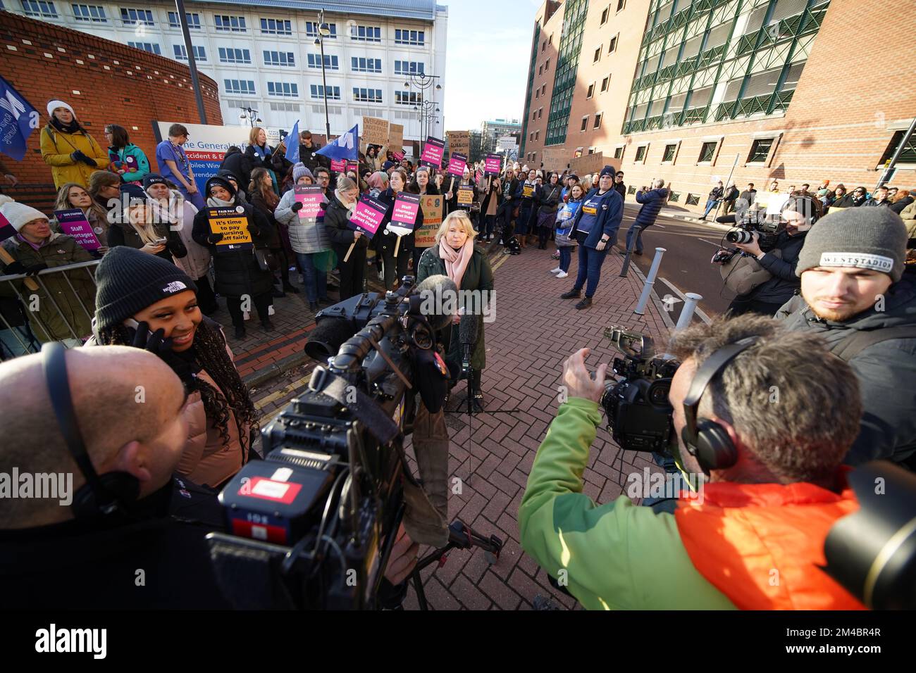 Royal College of Nursing (RCN) General Secretary Pat Cullen joins ...