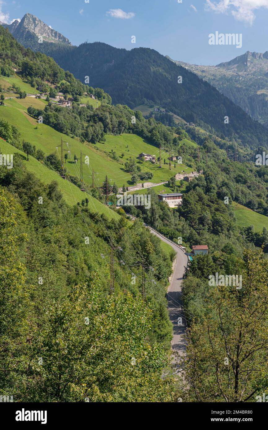 bitto valley, albaredo, italy Stock Photo - Alamy