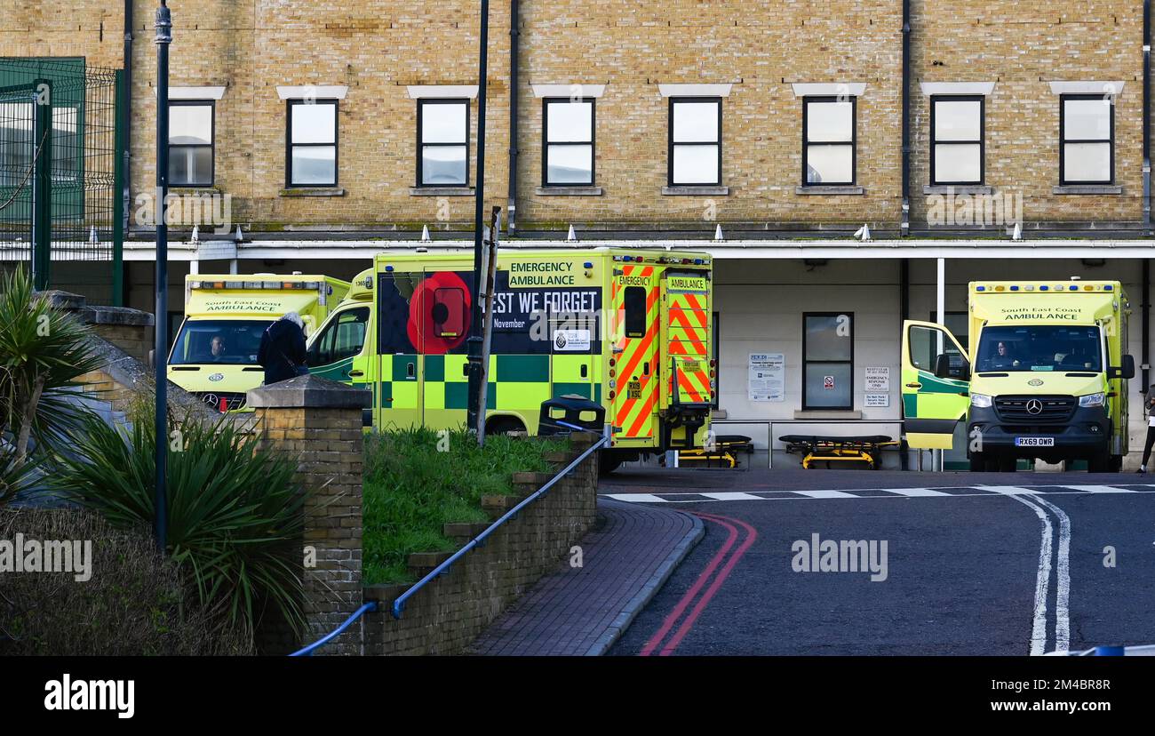 Nhs ambulance strike industrial action hi-res stock photography and ...