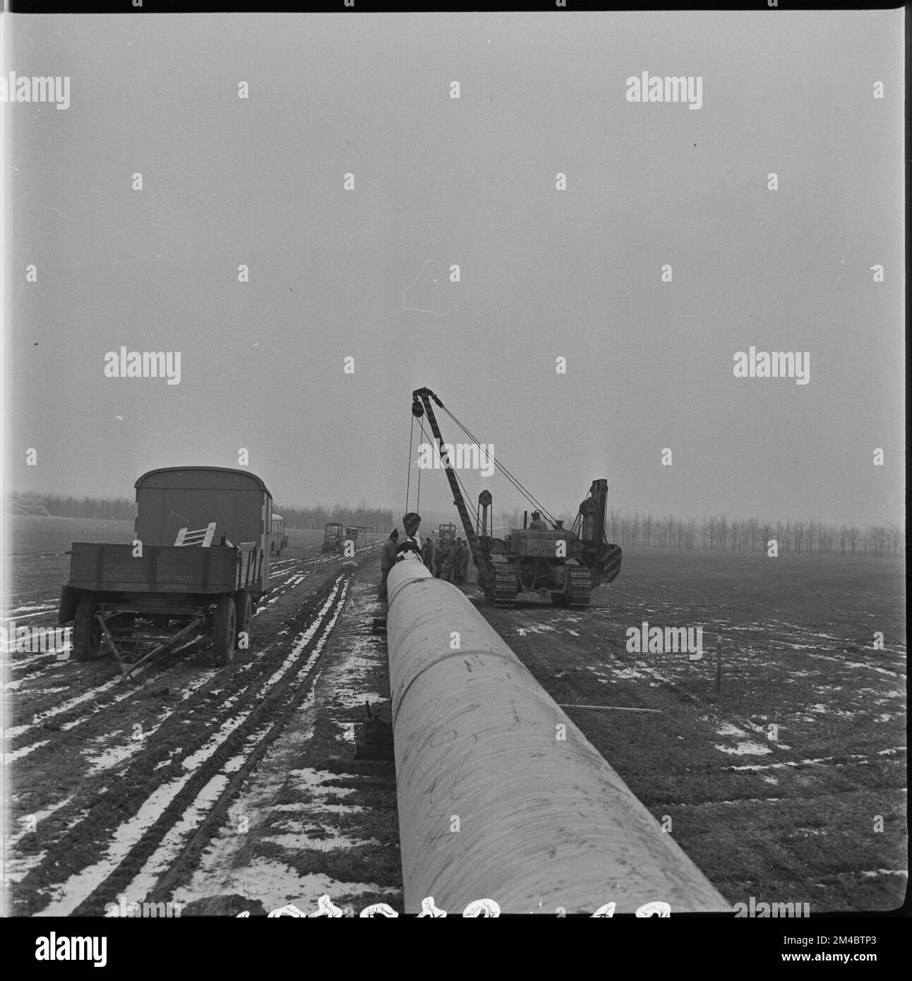 ***MARCH 11, 1971 FILE PHOTO*** From the construction of a transit ...