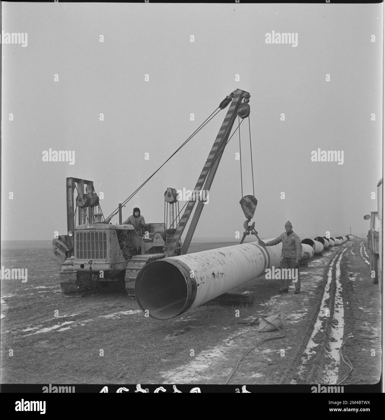 ***MARCH 11, 1971 FILE PHOTO*** From the construction of a transit ...