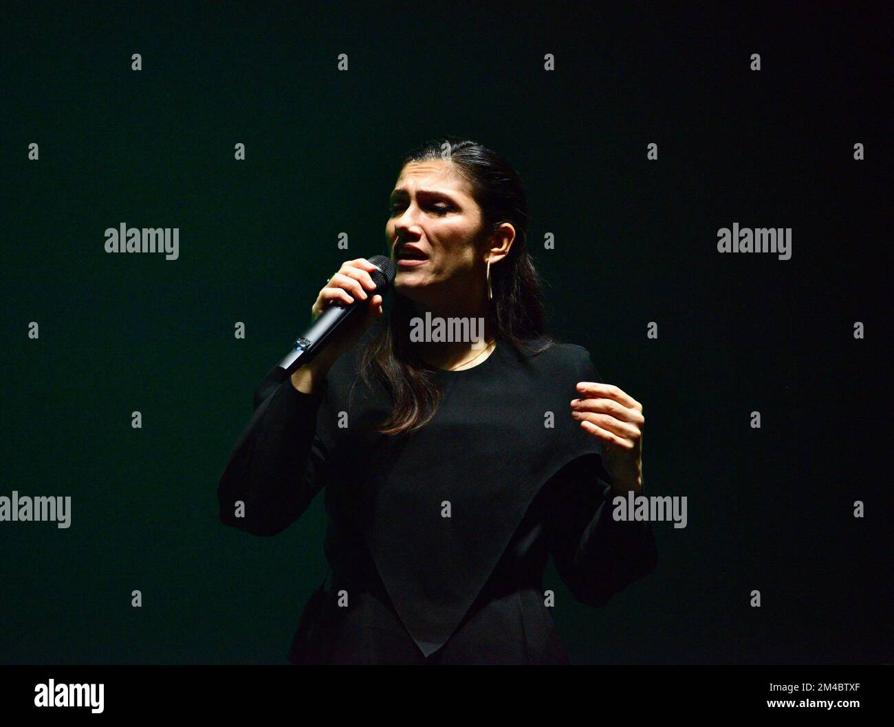 Teatro degli Arcimboldi, Milan, Italy, December 09, 2022, Elisa during ...