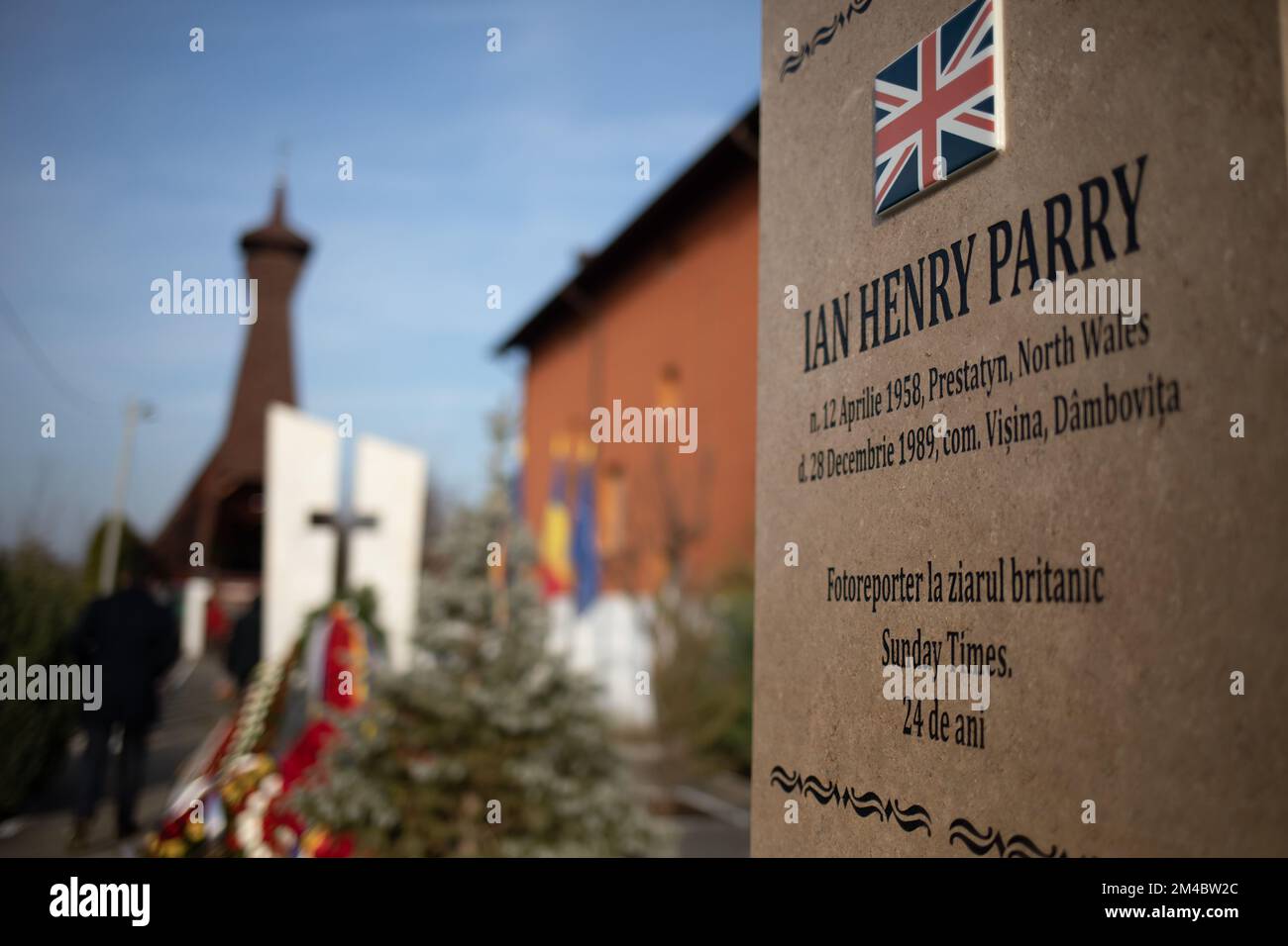 20 December 2022, Popesti Leordeni, Romania. A memorial was unveiled ...