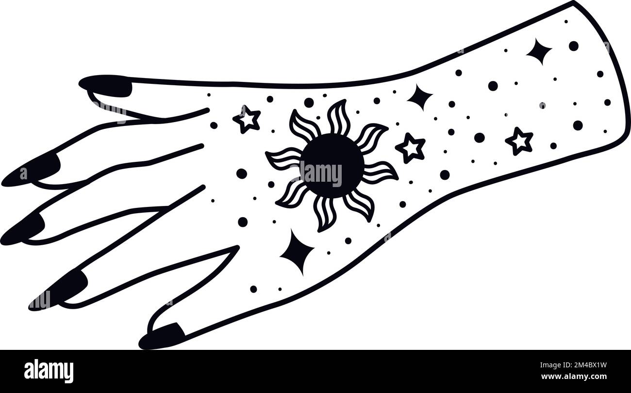 hand human surreal style Stock Vector Image & Art - Alamy