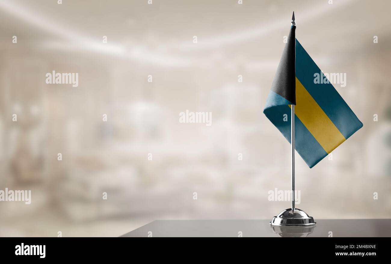 Bahamas flag on stand hi-res stock photography and images - Alamy