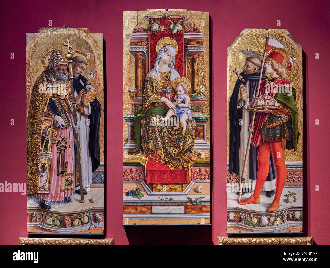 Trittico trittico di san domenico hi-res stock photography and images - Alamy