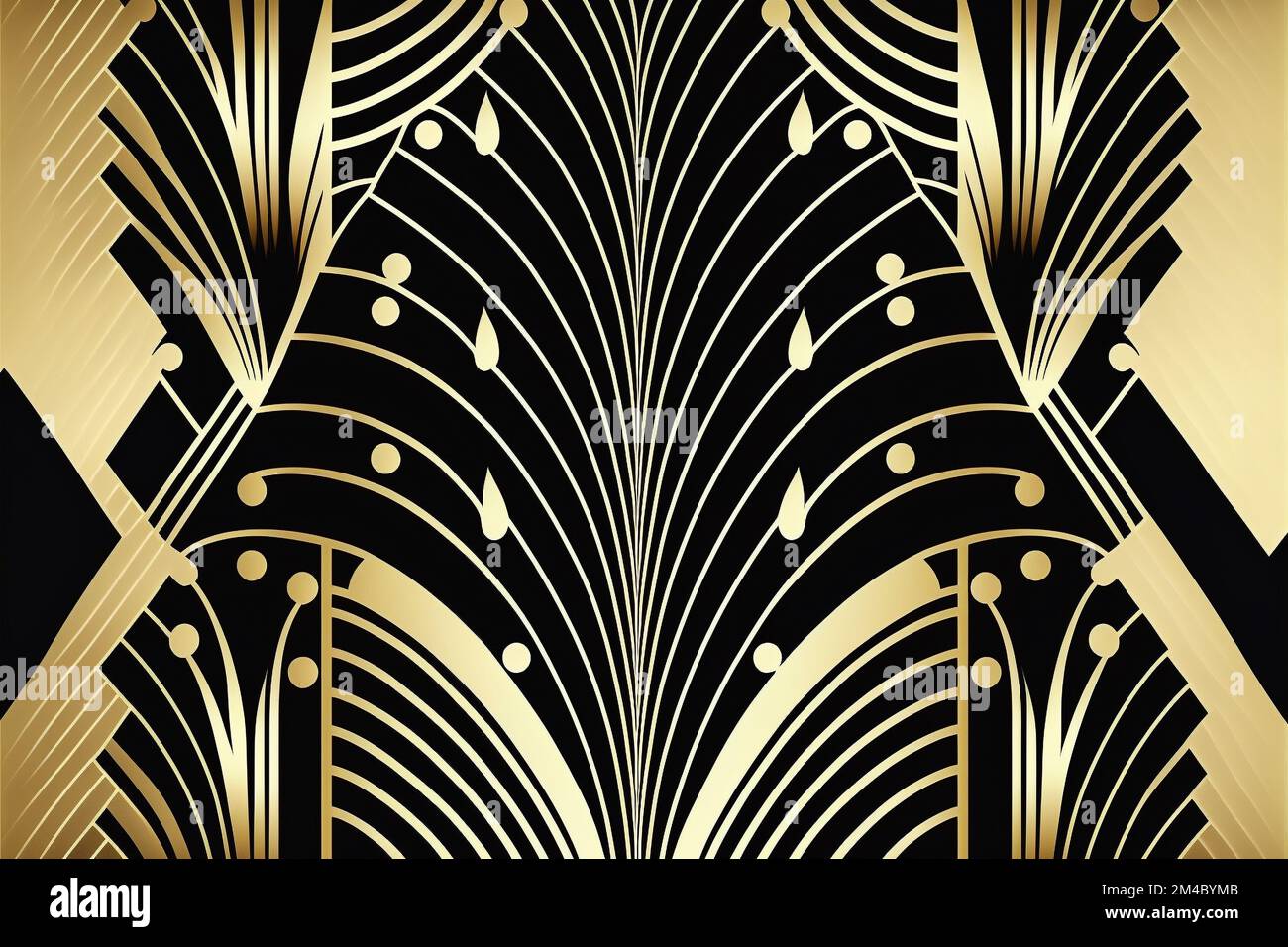 Art deco gatsby pattern hi-res stock photography and images - Alamy