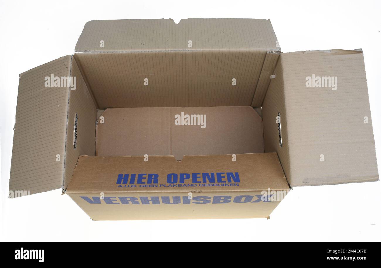 an empty box after unpacking Stock Photo - Alamy