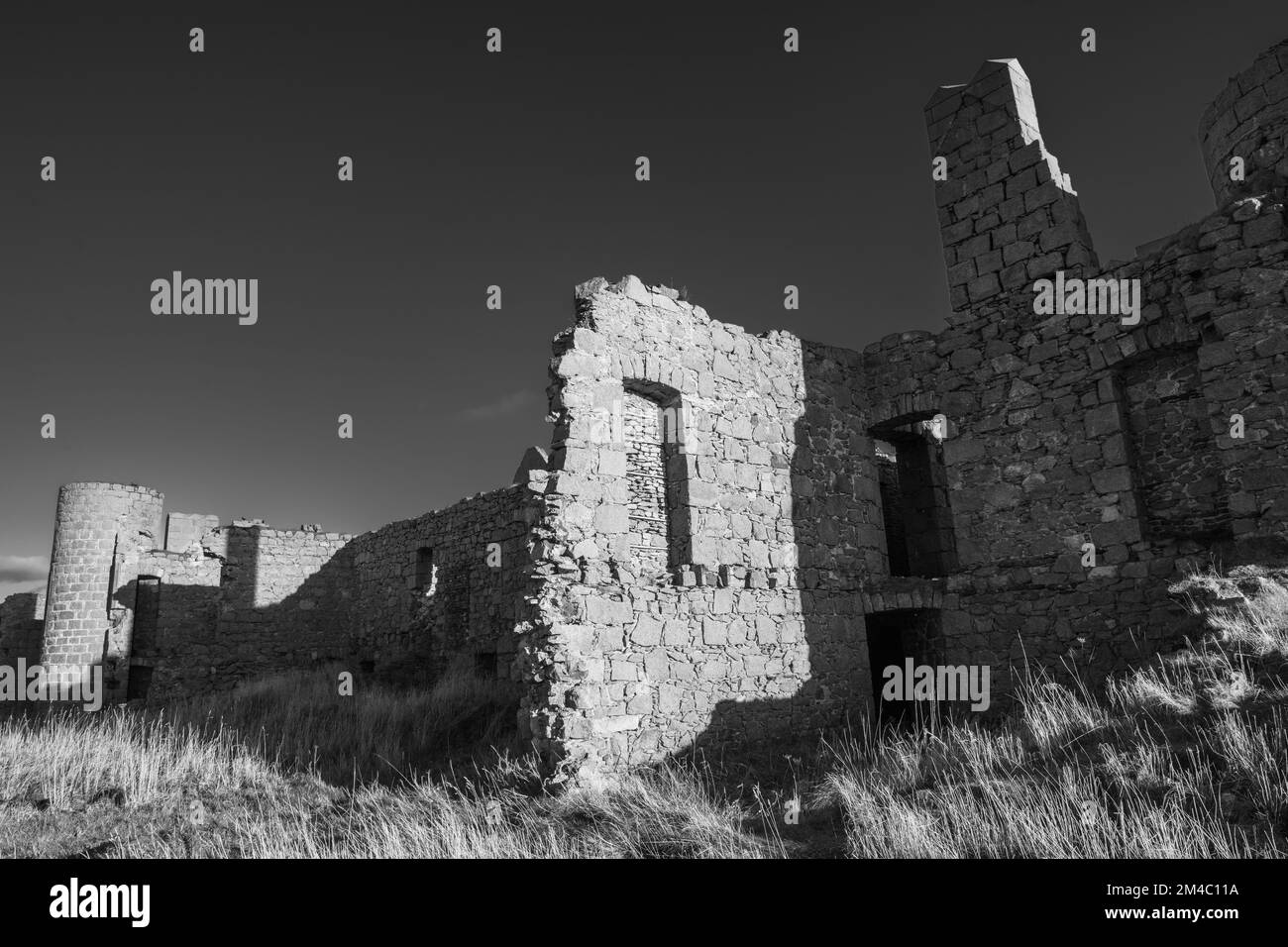 Slains Castle, Cruden Bay, Aberdeenshire, Scotland, UK Stock Photo - Alamy