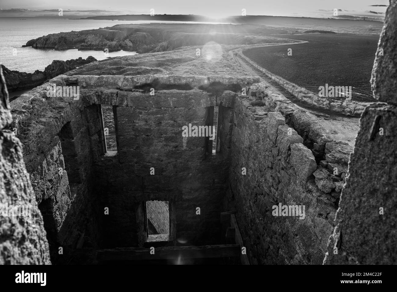 Cruden bay scotland Black and White Stock Photos & Images - Alamy