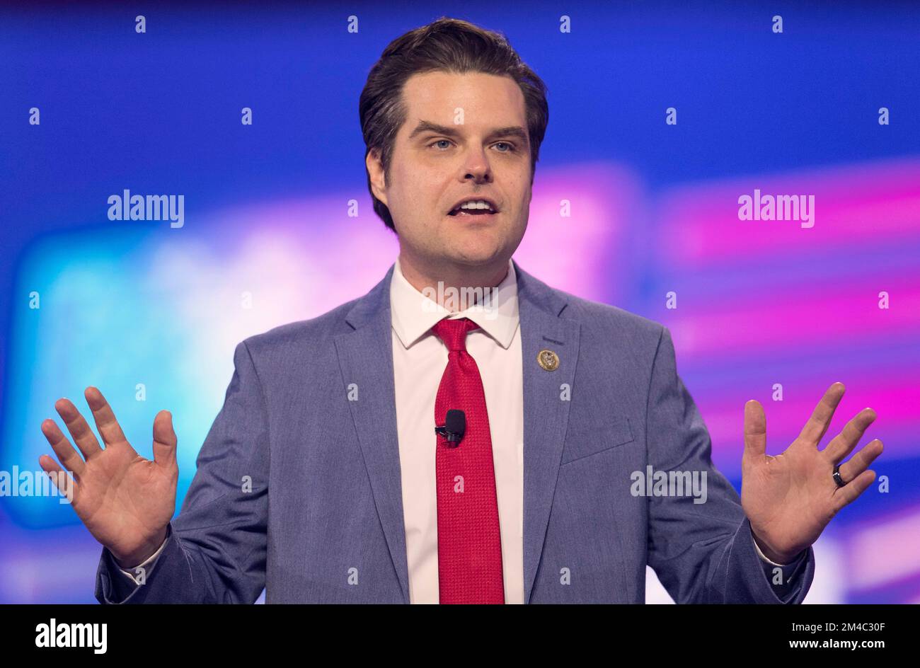 Congressman matt gaetz r fl hi-res stock photography and images - Alamy