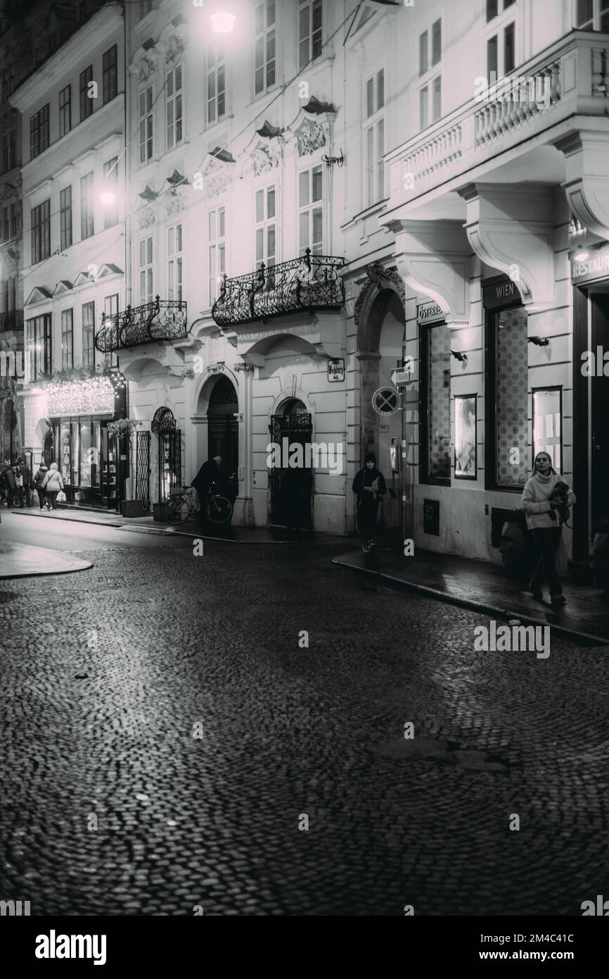Vienna black and white photos hi-res stock photography and images - Alamy