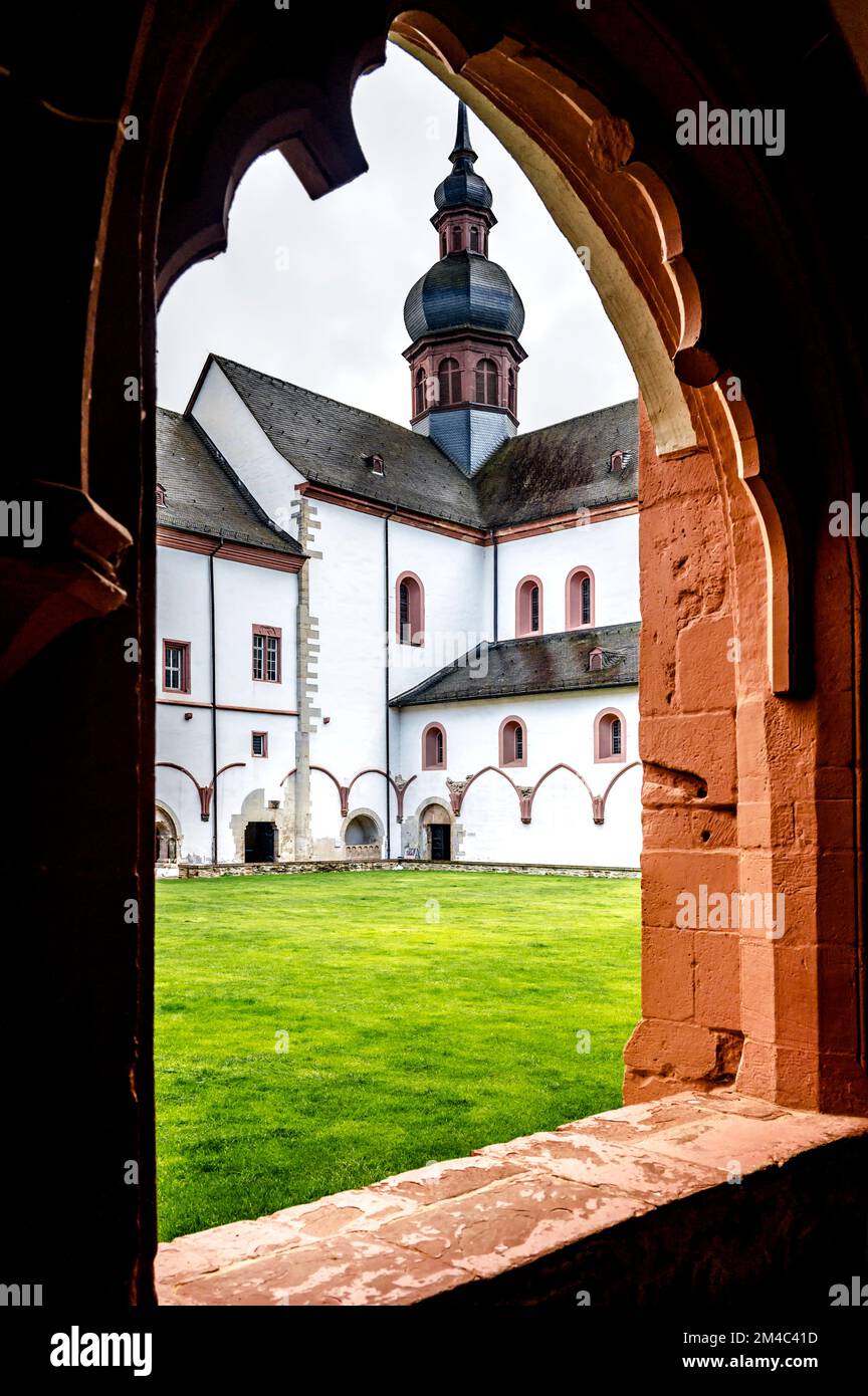 Kloster Eberbach (Hessen, Deutschland); Eberbach Abbey (Germany Stock ...