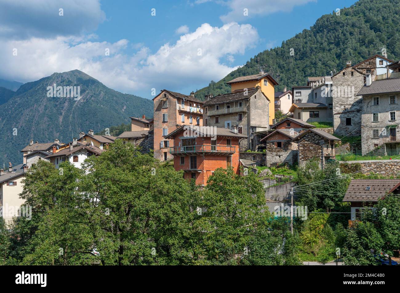 village view, gurro, italy Stock Photo - Alamy